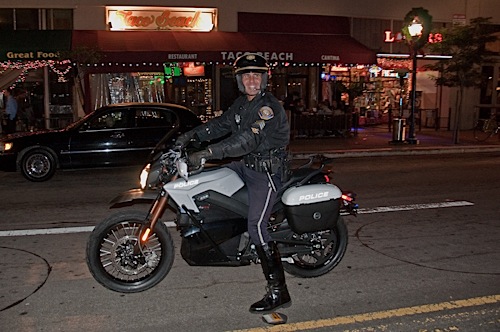 What Happens When A Police Officer Rides His First Electric Motorcycle